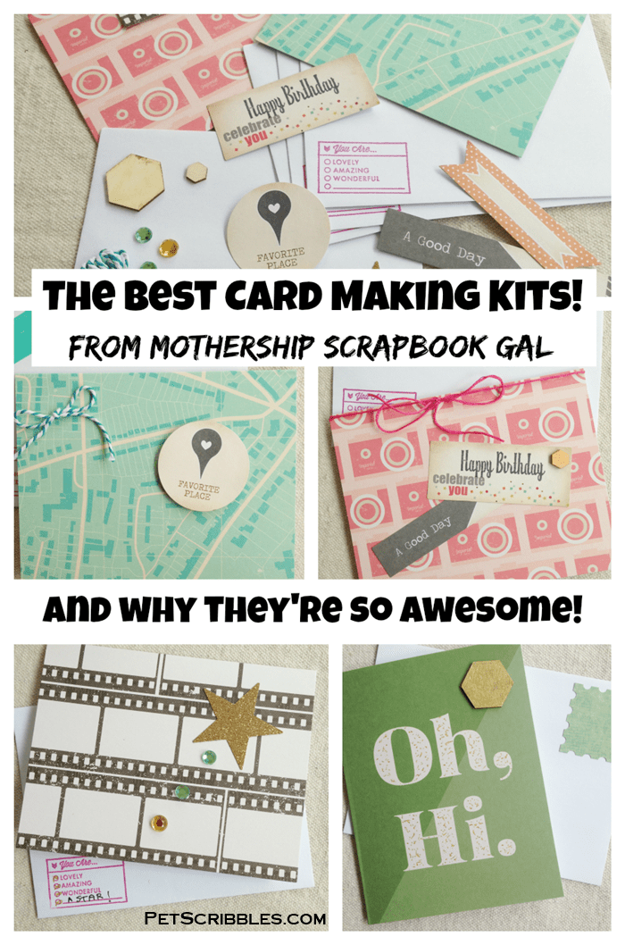 The Best Card Making Kits From Mothership Scrapbook Gal The Best Card Making Kits From Mothership Scrapbook Gal