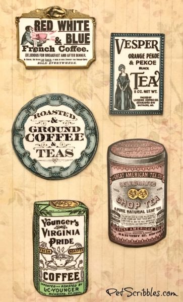 How to Make Charming Decorative Vintage Style Magnets - Garden Sanity ...