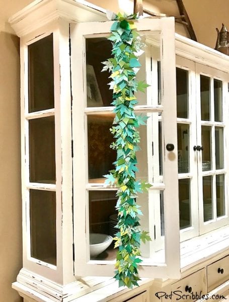 How to make a beautiful paper leaf garland! - Garden Sanity by Pet ...