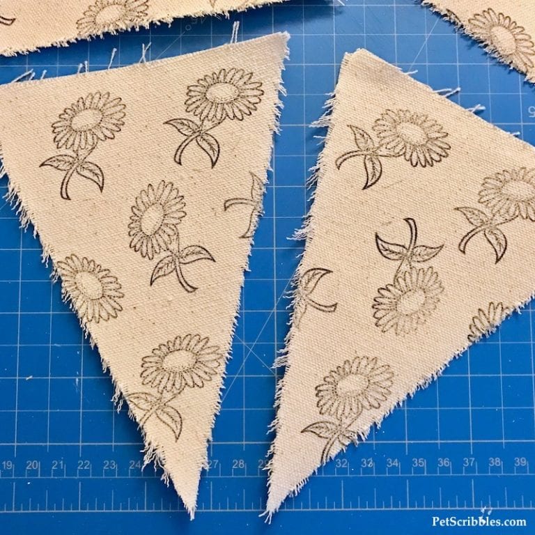 Farmhouse Decor: How to make a charming sunflower banner! - Garden ...