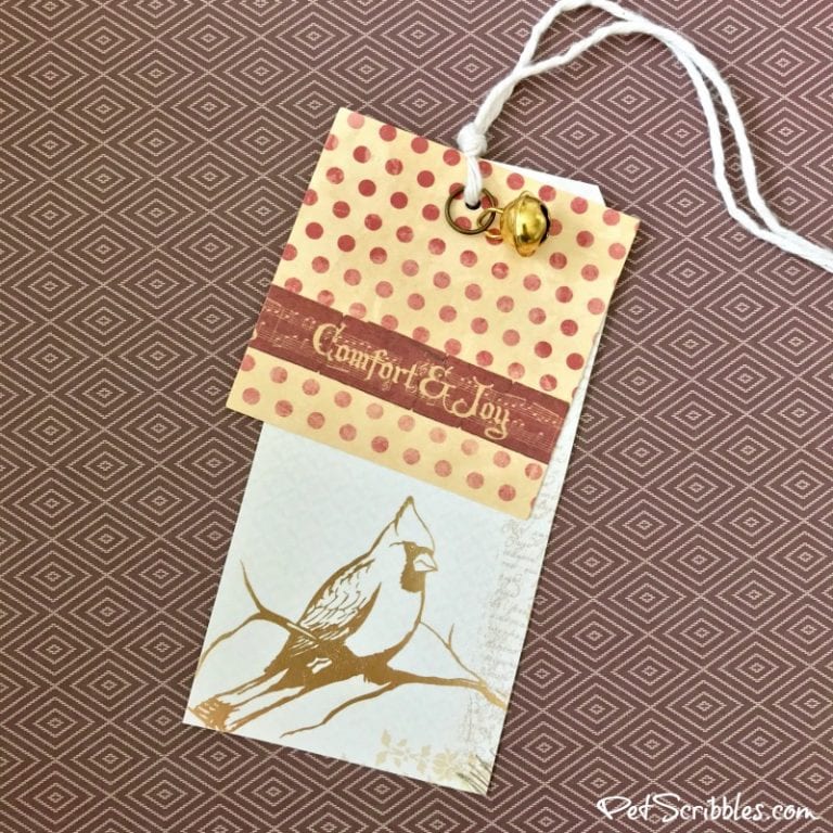 Easy Farmhouse Gift Tags with a stamp! - Garden Sanity by Pet Scribbles