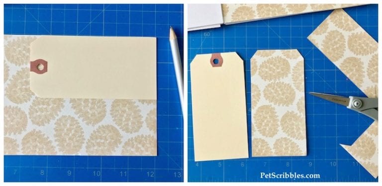 Easy Farmhouse Gift Tags with a stamp! - Garden Sanity by Pet Scribbles